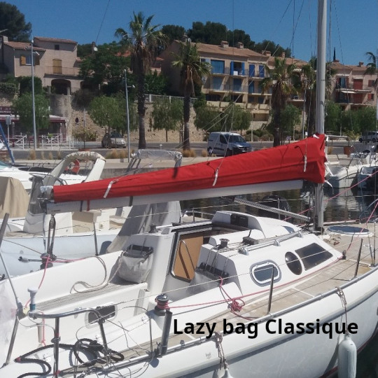 Lazy bag sur-mesure : Lazy bag pour voilier, Lazy jack voilier | SNA